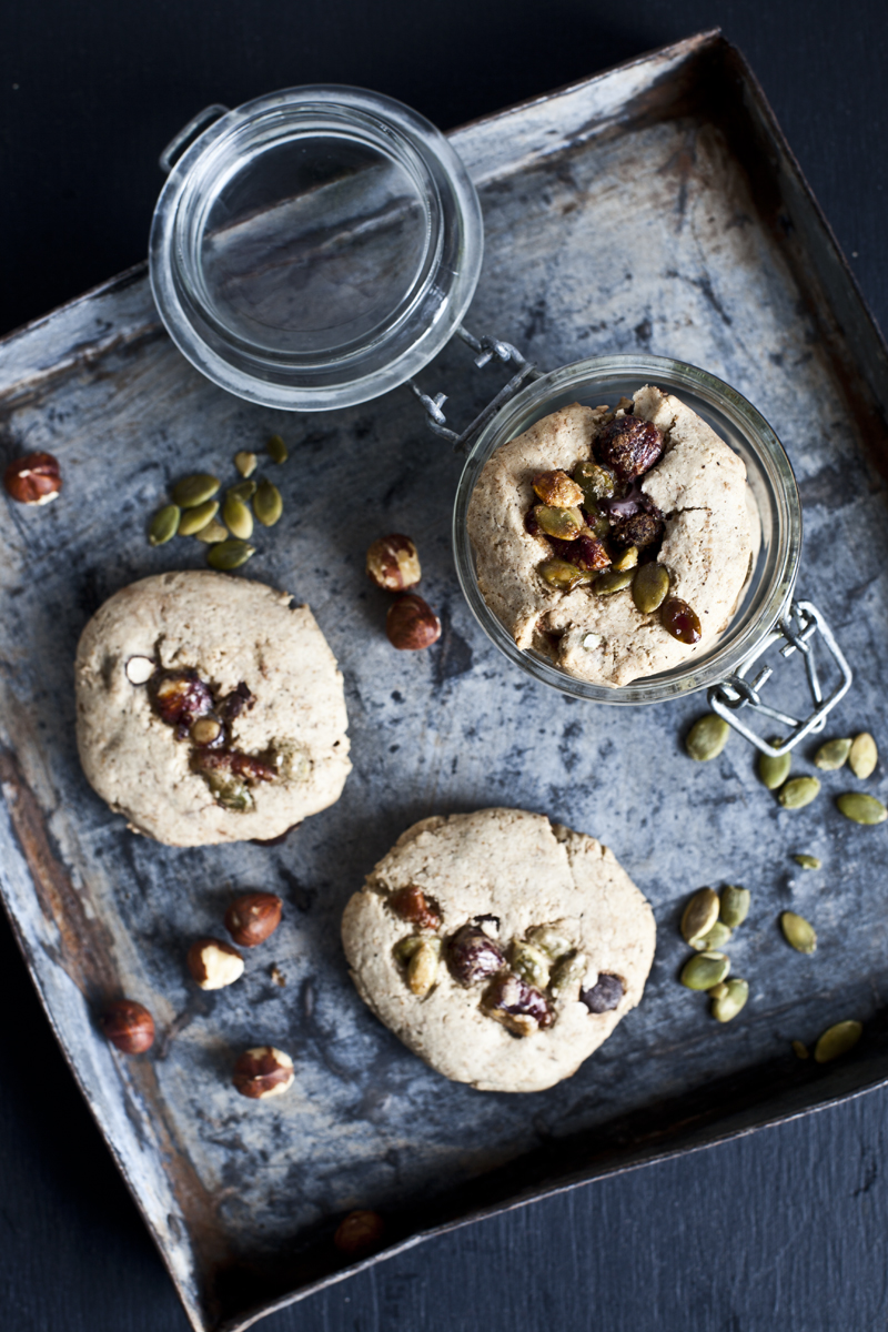 L'Automne est arrivé / Biscuit choco avec pacanes, noisettes & graines ...
